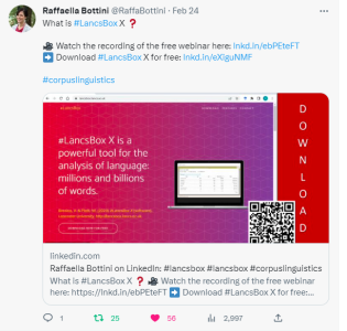 #LancsBox X: Innovation in corpus linguistics – CASS